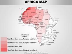 Africa continents powerpoint maps | Presentation Graphics | PowerPoint ...
