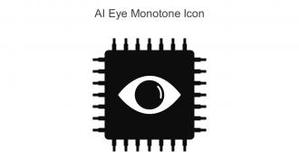 AI Eye Monotone Icon In Powerpoint Pptx Png And Editable Eps Format PPT ...
