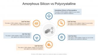 Amorphous Silicon Vs Polycrystalline Ppt Powerpoint Cpp PPT Slide