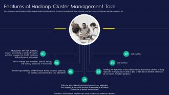 Apache Hadoop Features Of Hadoop Cluster Management Tool Ppt Ideas PPT PowerPoint