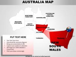 Australia continents powerpoint maps with act territory | Presentation ...