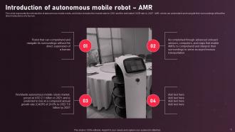Autonomous Mobile Robots Architecture Powerpoint Presentation Slides PPT Presentation