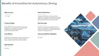 Benefits Of Innoviztwo For Autonomous Driving PPT Example ST AI SS PPT benefits-of-innoviztwo-for-autonomous-driving-ppt-example-st-ai-ss-ppt