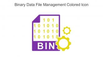 Binary Data File Management Colored Icon In Powerpoint Pptx Png And Editable Eps Format PPT ...