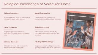 Biological Importance Of Molecular Kinesis PPT Information ACP PPT Example