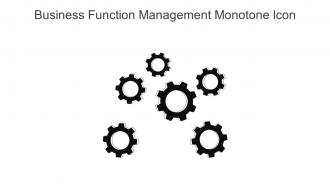 Business Function Management Monotone Icon In Powerpoint Pptx Png And ...