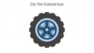 Car Tire Colored Icon In Powerpoint Pptx Png And Editable Eps Format ...