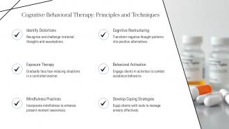Cognitive Behavioral Therapy Principles And Techniques Cognitive ...