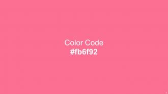 Color Palette With Five Shade Sundown Pink Pastel Pink Pink Salmon ...