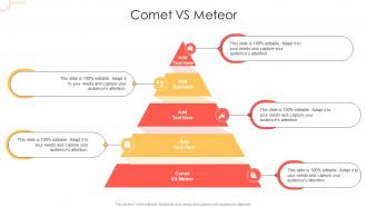 Comet VS Meteor In Powerpoint And Google Slides CPP PPT Template