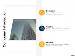 Company Introduction Creative Ppt Graphics Design | Presentation ...