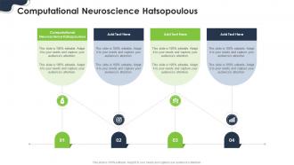 Computational Neuroscience Hatsopoulous Ppt Sample Cpp PPT Example