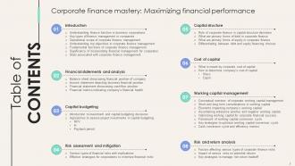 Corporate Finance - Finance