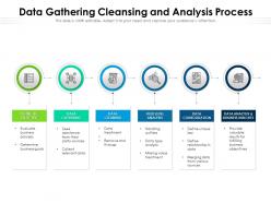 Data Gathering Cleansing And Analysis Process | Presentation Graphics | Presentation PowerPoint ...