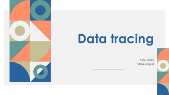 Data Tracing PPT Template ST AI