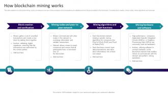 Decoding Blockchain Mining How Blockchain Mining Works BCT SS V PPT Sample