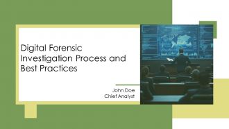 Digital Forensic Investigation Process And Best Practices PPT Guidelines AT