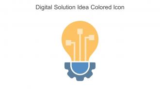 Digital Solution Idea Colored Icon In Powerpoint Pptx Png And Editable ...