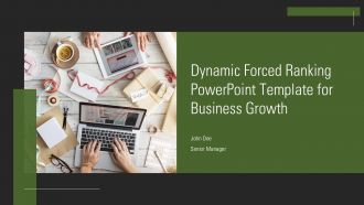 Dynamic Forced Ranking PowerPoint Template For Business Growth PPT H