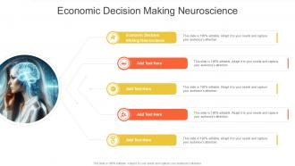 Economic Decision Making Neuroscience Ppt Template Cpp PPT Presentation