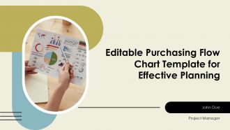 Editable Purchasing Flow Chart Template For Effective Planning PPT H