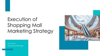 Execution Of Shopping Mall Marketing Strategy PPT Sample ST AI