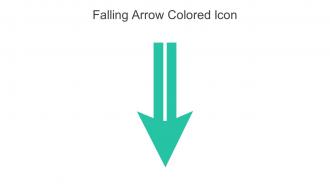 Falling Arrow Colored Icon In Powerpoint Pptx Png And Editable Eps ...