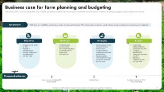 Farm Planning And Budgeting Powerpoint Ppt Template Bundles PPT Sample