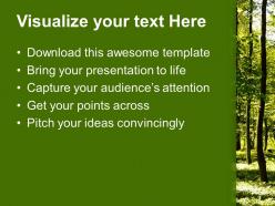 Forest Path Way Nature PowerPoint Templates PPT Themes And Graphics ...