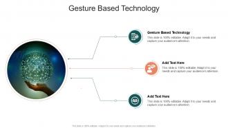 Gesture Based Technology Ppt Sample Cpp PPT Template