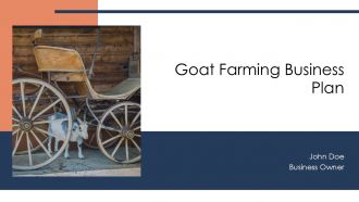 Goat Farming Business Plan PPT Summary AT