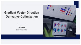 Gradient Vector Direction Derivative Optimization PPT Sample ST AI PPT Sample