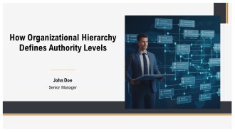 How Organizational Hierarchy Defines Authority Levels PPT PowerPoint AT