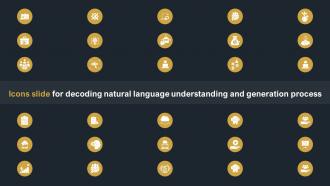 Icons Slide For Decoding Natural Language Understanding And Generation ...