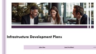 Infrastructure Development Plans PPT Template AT