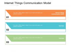 Internet Things Communication Model Ppt Powerpoint Presentation ...