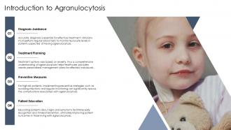 Introduction To Agranulocytosis PPT Sample ST AI SS PPT Example