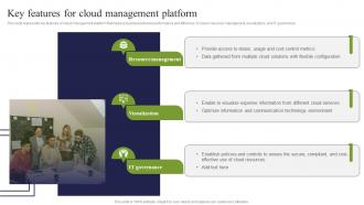 Key Features For Cloud Management Platform ICT Strategic Framework ...