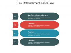 Lay Retrenchment Labor Law Ppt Powerpoint Presentation Pictures Example Cpb | Presentation ...