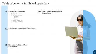 Linked Open Data Powerpoint Presentation Slides PPT Template