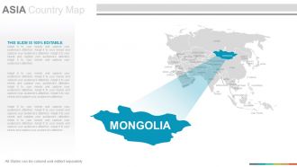 Maps of the asian asia continent countries in powerpoint | Presentation ...