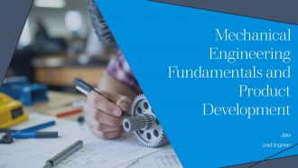 Mechanical Engineering Fundamentals And Product Development PPT ...