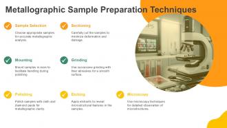Metallographic Sample Preparation Techniques PPT Graphics ACP PPT ...