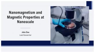 Nanomagnetism Magnetic Properties Nanoscale Materials Ppt Sample ST AI ...