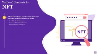 NFT Powerpoint Presentation Slides PPT Sample