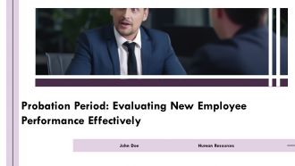 Probation Period PowerPoint Presentation and Slides PPT Presentation ...