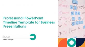 Professional PowerPoint Timeline Template For Business Presentations PPT H