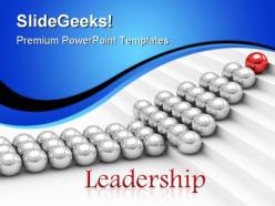 Red Leader Leadership PowerPoint Templates And PowerPoint Backgrounds ...
