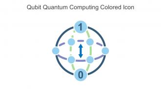 Qubit Quantum Computing Colored Icon In Powerpoint Pptx Png And ...