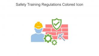 Safety Training Regulations Colored Icon In Powerpoint Pptx Png And ...